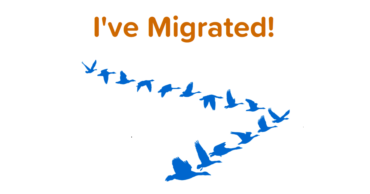 I’ve migrated! - Utility Information Pipeline